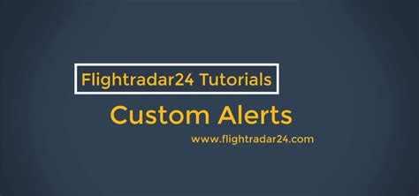 Tutorial Adding Custom Alerts Android Flightradar24 Blog