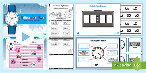 Time Resource Pack 3rd And 4th Class Teacher Made Twinkl