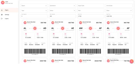 GitHub NassimBenNsib Simple Flight Management System Simple Flight Management System