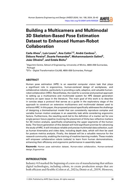 Pdf Building A Multicamera And Multimodal 3d Skeleton Based Pose Estimation Dataset To