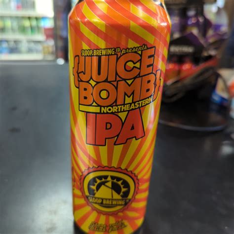 Sloop Brewing Juice Bomb Ipa 192 Oz Can Park Slope Beer Store