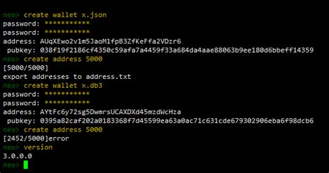 Error Appears When Create Too Many Address Issue 367 Neo Project Neo GitHub