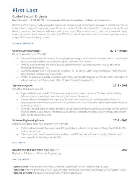 Sas Statistical Analysis System Programmer Resume Examples For 2025 Resume Worded