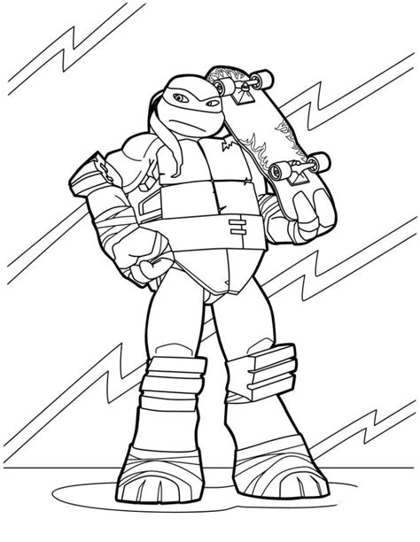 Черепашка Донателло Раскраски 69 фото