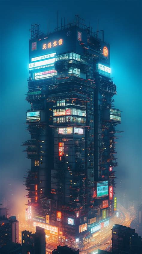 Cyberpunk Building Artofit