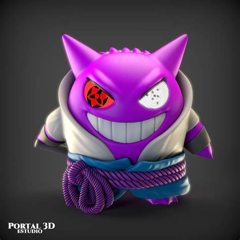 Gengar Sasuke 3d Model 3d Printable Cgtrader