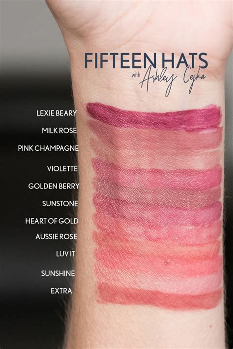 Desert Sands Lipsense Collection Ashley Cejka