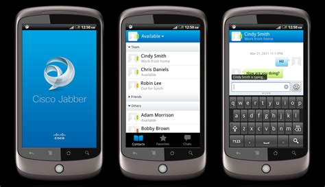 Cisco Jabber Android Application By Andrea Woessner At