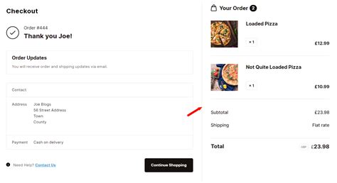 5 order confirmation page designs that boost sales examples