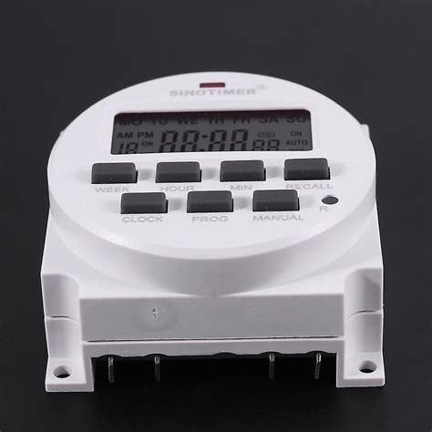 Sinotimer V Ac Digital Day Weekly Programmable Timer Switch Fruugo NZ