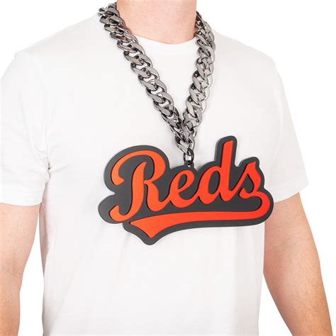 Cincinnati Reds Script Logo Mlb Chromatic Chain Trophysmack Cincinnati Reds Script Logo Mlb Chromatic Chain Trophysmack
