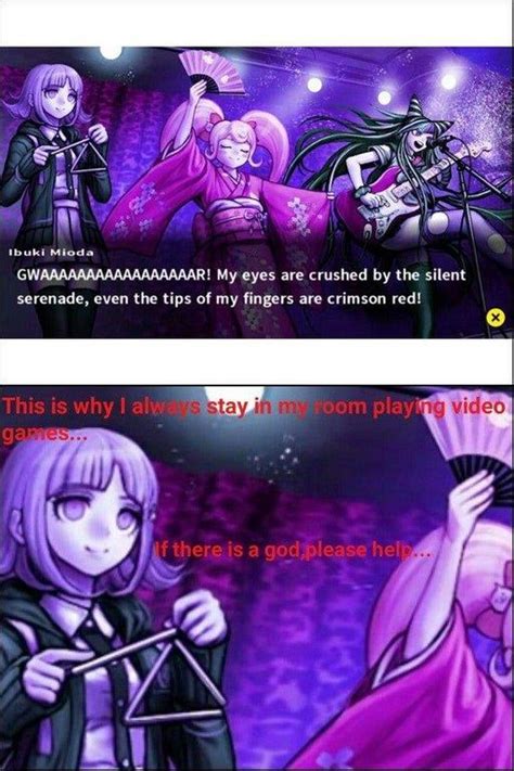 Chiaki Pls Help Danganronpa Memes Danganronpa Danganronpa Funny