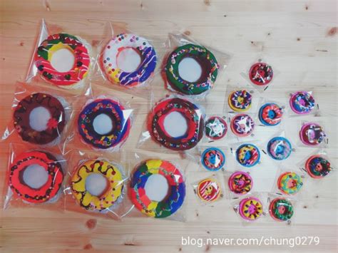 미술선생님의 7월 미술만들기 예시작 클레이로 도넛만들기 아이클레이 작품 네이버 블로그