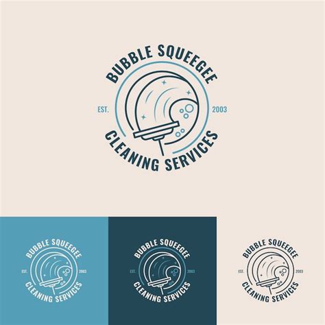 Premium Vector Squeegee Logo Template