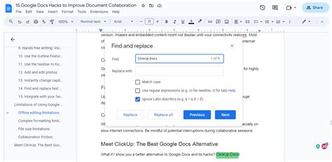 15 Google Docs Hacks To Improve Document Collaboration