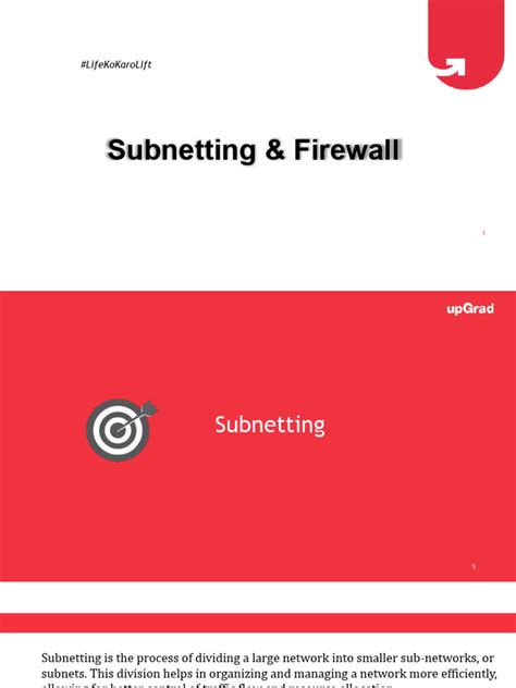 Subnetting And Firewall Pdf Port Computer Networking Firewall