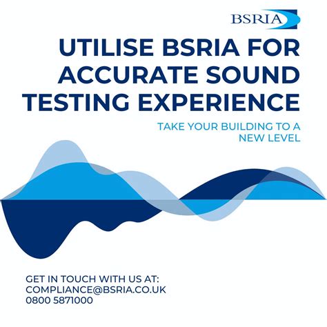 Bsria On Linkedin Bsria Soundtesting Acousticexcellence
