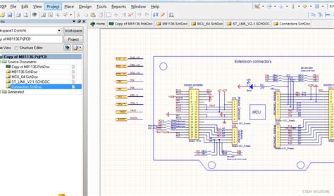 基于stm32f411单片机应用开发板评估板硬件（原理图和pcb封装库）工程文件 Csdn博客