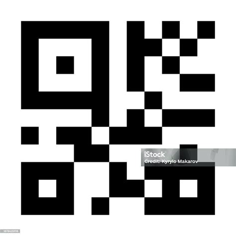 쿼 코드 줄 아이콘입니다 스캔 제품 응용 프로그램 링크 칩 정보 패턴 인식 마킹 흰색 배경에 여러 가지 빛깔의 아이콘 Qr코드에 대한 스톡 벡터 아트 및 기타 이미지