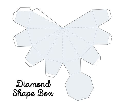 3d Paper Box Template