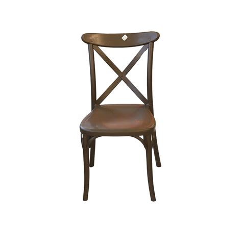 პლასტმასის სკამი ჰკ 155კ ყავისფერი