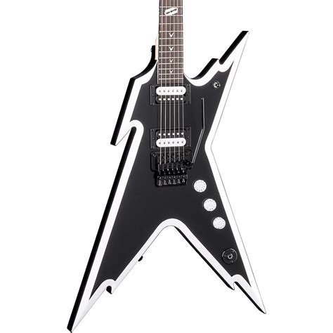 Dean Dimebag Razorback Db Electric Guitar With Floyd Rose Bridge Black