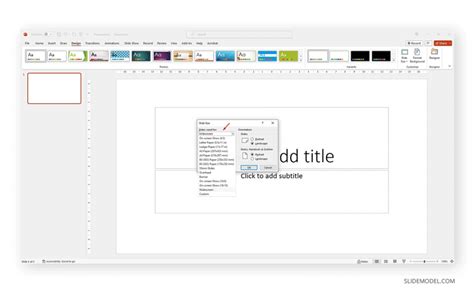 Slide Size Options Powerpoint SlideModel