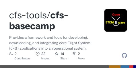 Github Cfs Tools Cfs Basecamp Provides A Framework And Tools For Developing Downloading And
