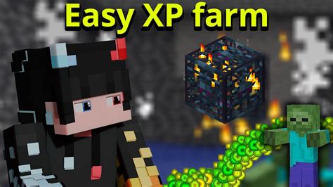 How To Build An Easy Zombie Skeleton Spawner Xp Farm In Minecraft
