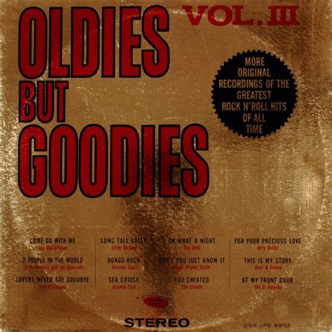 Oldies But Goodies Vol 3 Vinyl Lp Compilation 2 More 1971