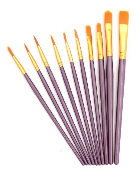 Кисти художественные для рисования Artist Brushes набор 10 кисточек купить с доставкой по