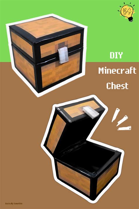 Diy Minecraft Chest Upcycle And Organize Your Stuff In 2025 Diy Minecraft Minecraft Box