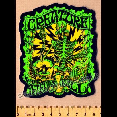 Creature Skateboard Sticker Creature Skateboards Skateboard Stickers