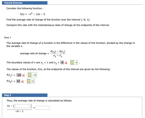 Solved Consider The Following Function Fx−x2−12x−5 Find