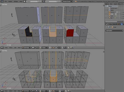 Multiple Meshes In One Object Basics And Interface Blender Artists