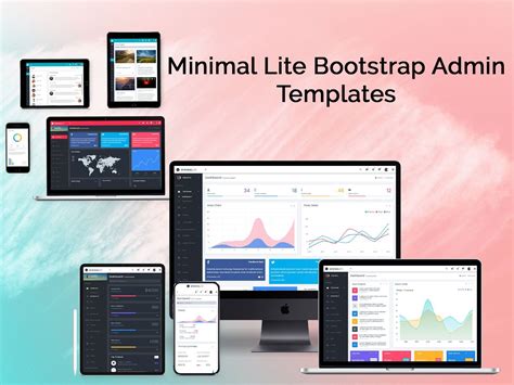 Minimal Lite Bootstrap4 Admin Dashboard Artofit
