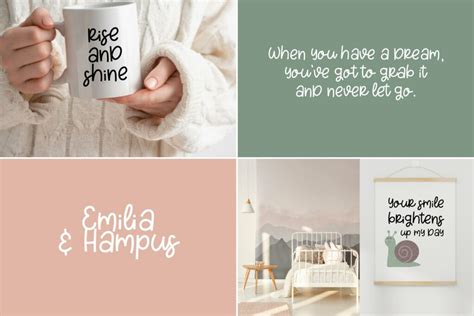 Cute Script Font Bundle Masterbundles