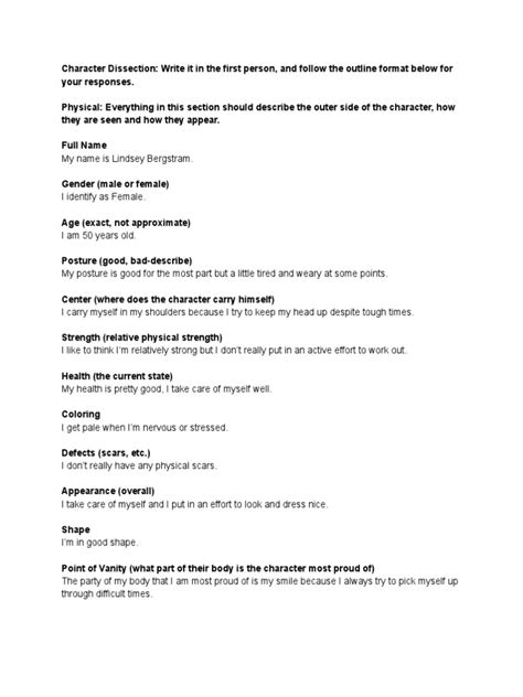 Theater Character Analysis Descargar Gratis Pdf Forgiveness