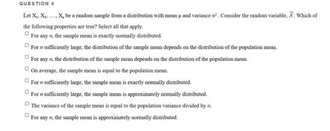 Solved QUESTION Let Xı X X be a random sample Chegg com