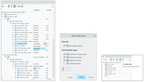 have you tried new hatch tree in drawings in creo 9 0 ptc creo tips