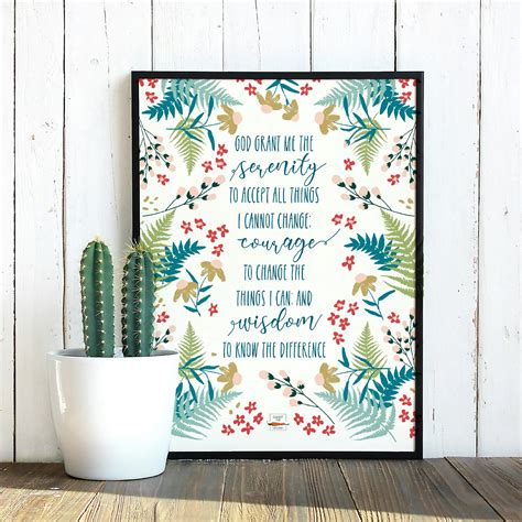 Serenity Prayer Art