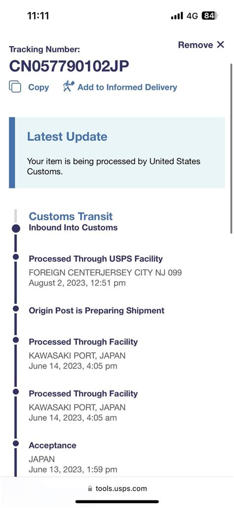 Package Stuck In Inbound To Customs For A Week Ruspscomplaints