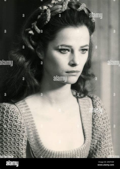 English Actress Charlotte Rampling In The Movie Tis Pity Shes A Whore Addio Fratello Crudele