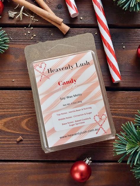 Wax Melt Candy Cane Heavenly Lush