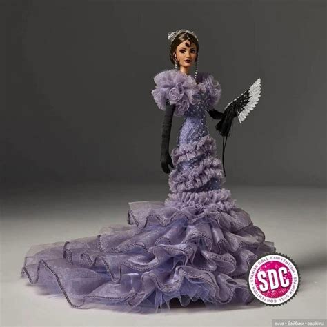 Barbie “leyenda En Lavanda” Ooak By Carlyle Nuera Куклы Barbie Барби