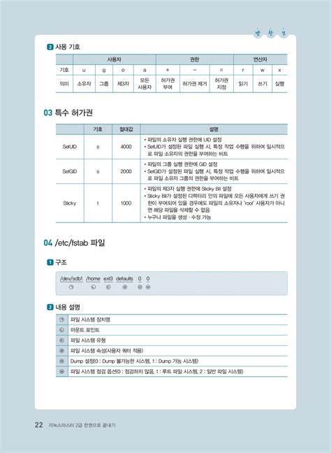 알라딘 미리보기 리눅스 마스터 2급 한권으로 끝내기