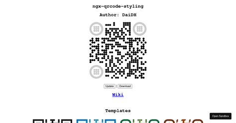 Ngx Qrcode Styling Forked Codesandbox