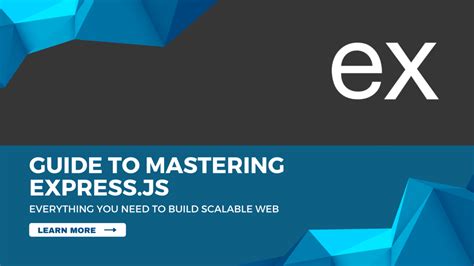 Guide To Mastering Expressjs Everything You Need To Build Scalable Web Codecrew Infotech