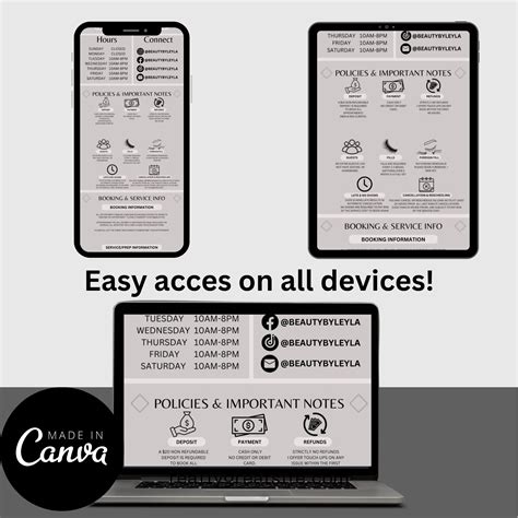 Acuity Scheduling Template Etsy