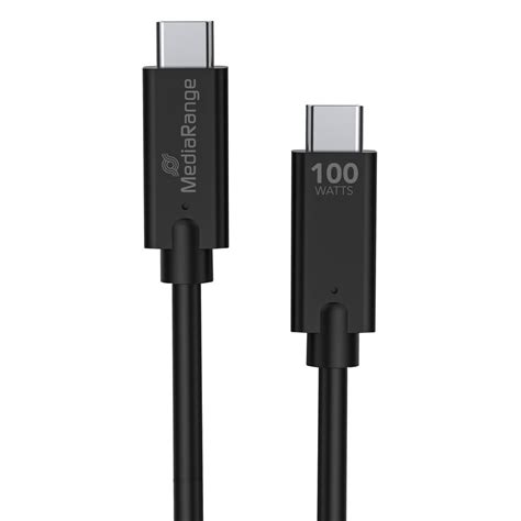 Mediarange M Black W Usb Type C Charge And Sync Cable Mrcs